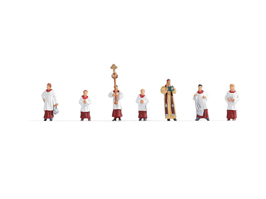 NOCH 15410 Ksiądz i ministranci www.toysandmodels.pl